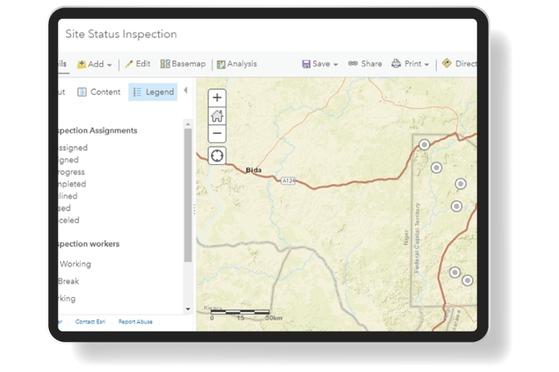 Site-Status-Inspection-Maps - Vertical Aspects